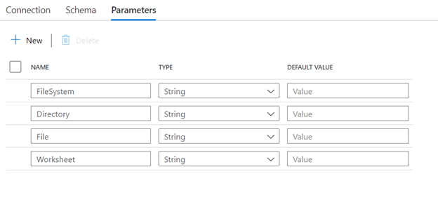 Data Factory, Moving multiple lookup worksheets from Excel to one ...