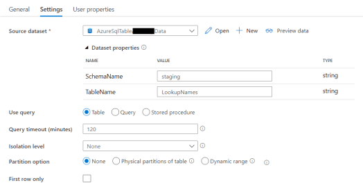 Data Factory, Moving multiple lookup worksheets from Excel to one ...